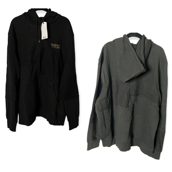 Wesc | Shirts | Nwt Wesc Mens Patchwork Hoodie Sweatshirt | Poshmark